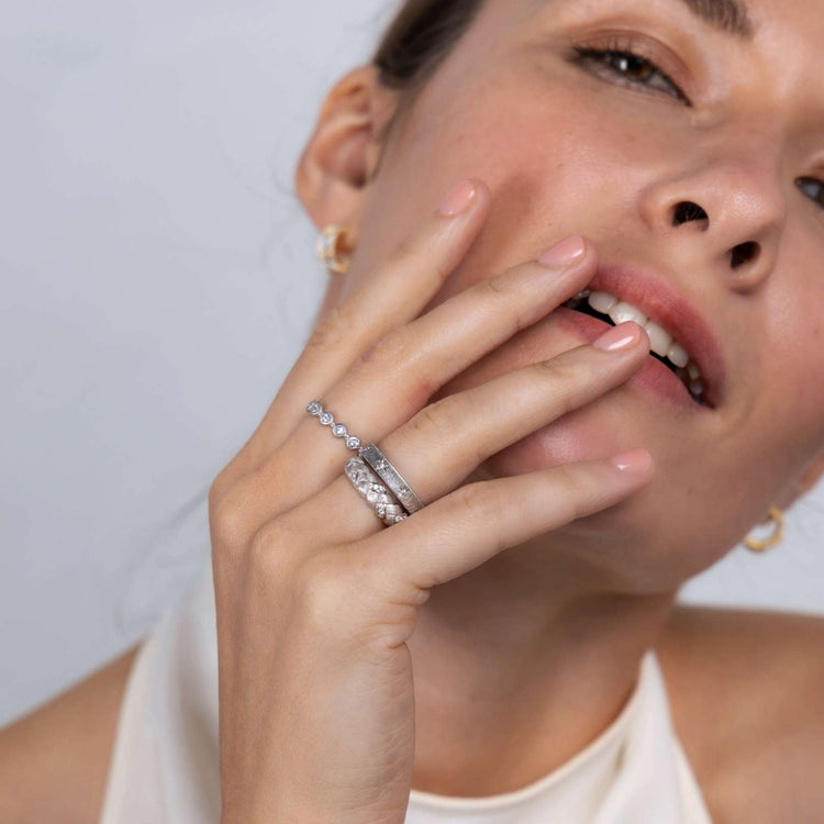 Buy 18K Gold Polished Rings for Women | Fedoma Jewellery